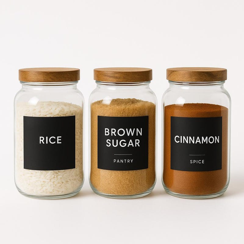 Flour Label - Etsy