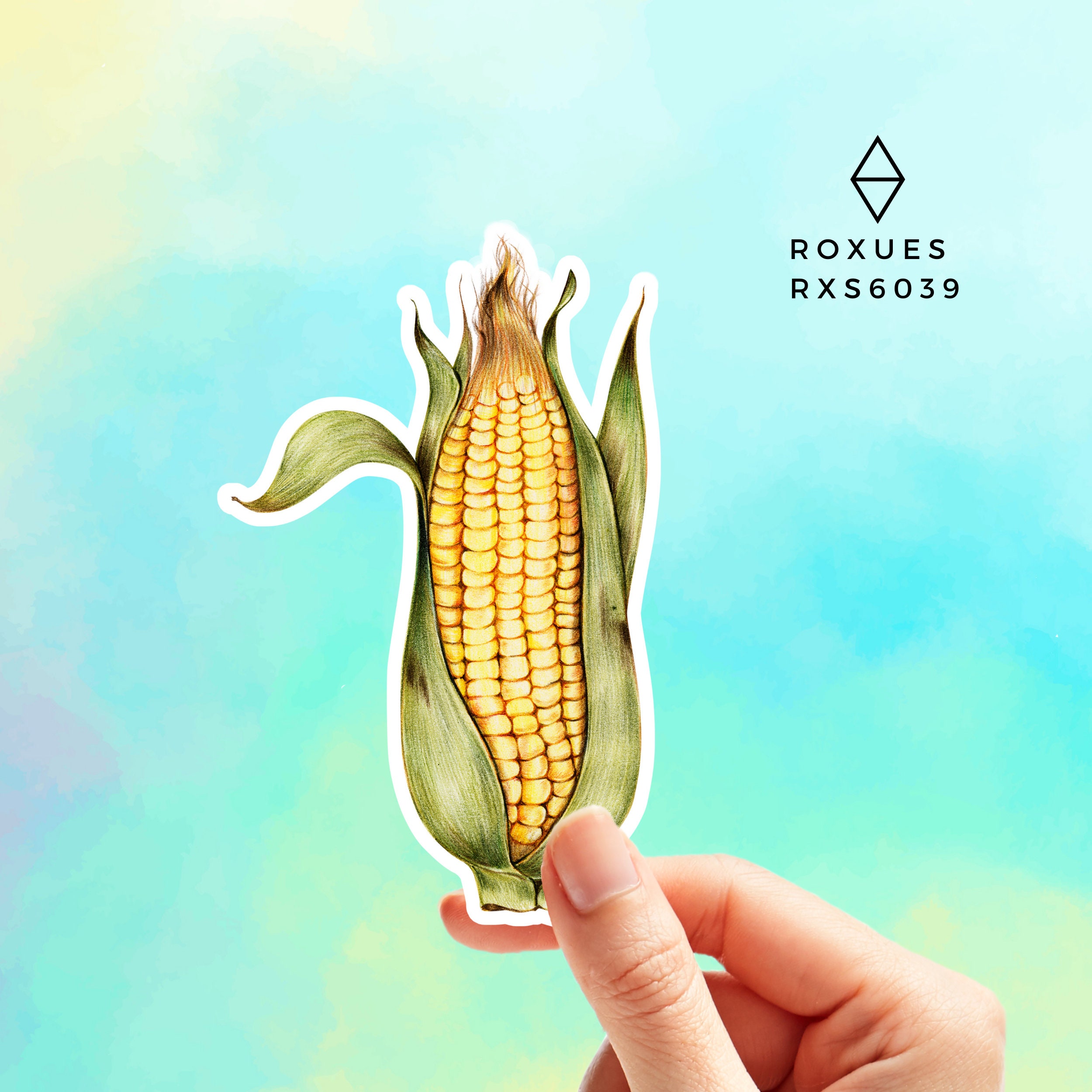 Elotero Sticker Elote Man Macbook Water Bottle Vinyl Decal - Etsy