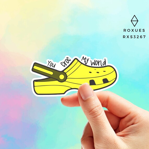 Crocs Sticker Crocs Croc Sticker Croc Decal You Croc My | Etsy