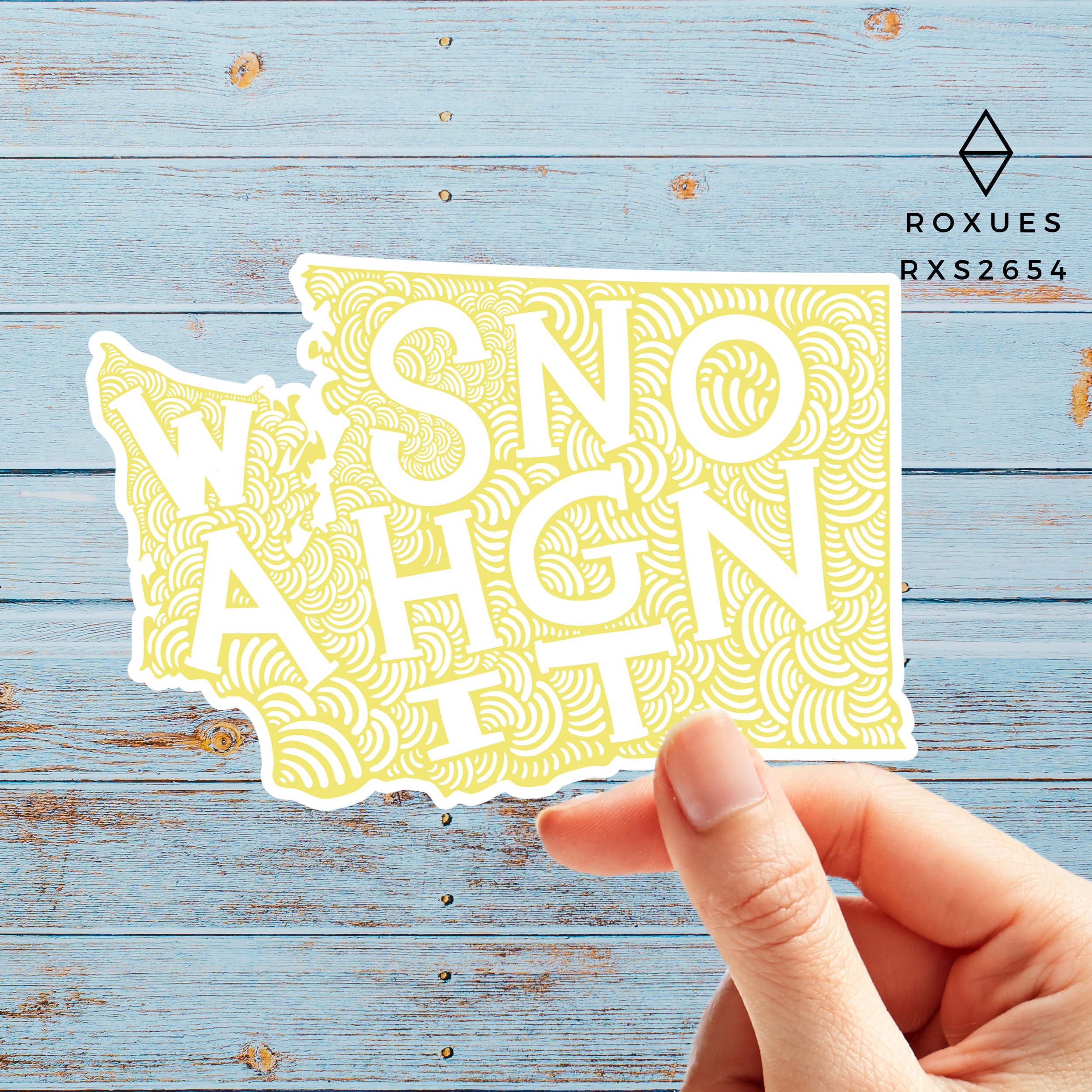 Washington State Washington Sticker Washington Pride | Etsy