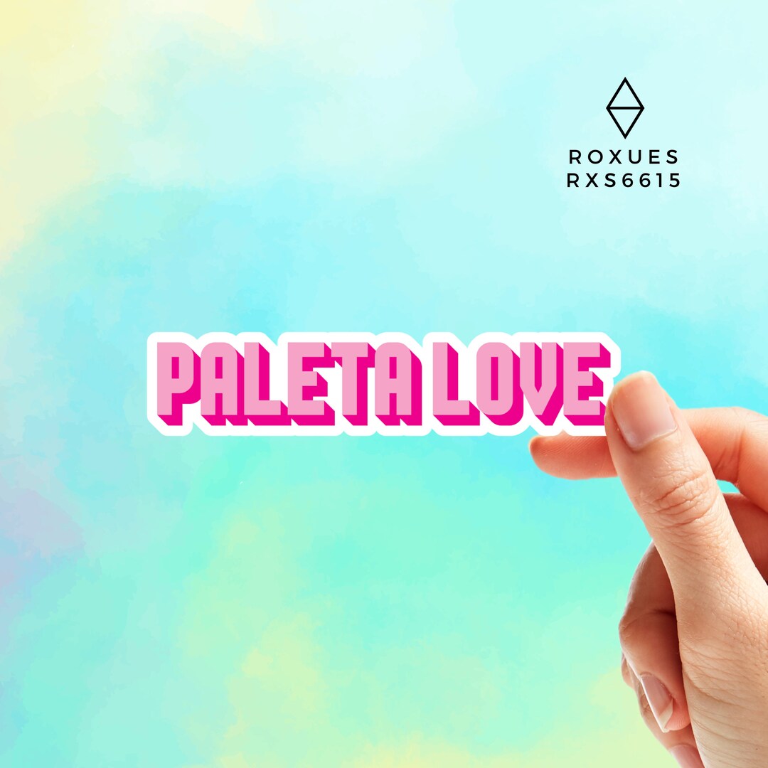 Paleta Love Sticker, Planner Sticker, Sticker, Laptop Sticker, Water ...