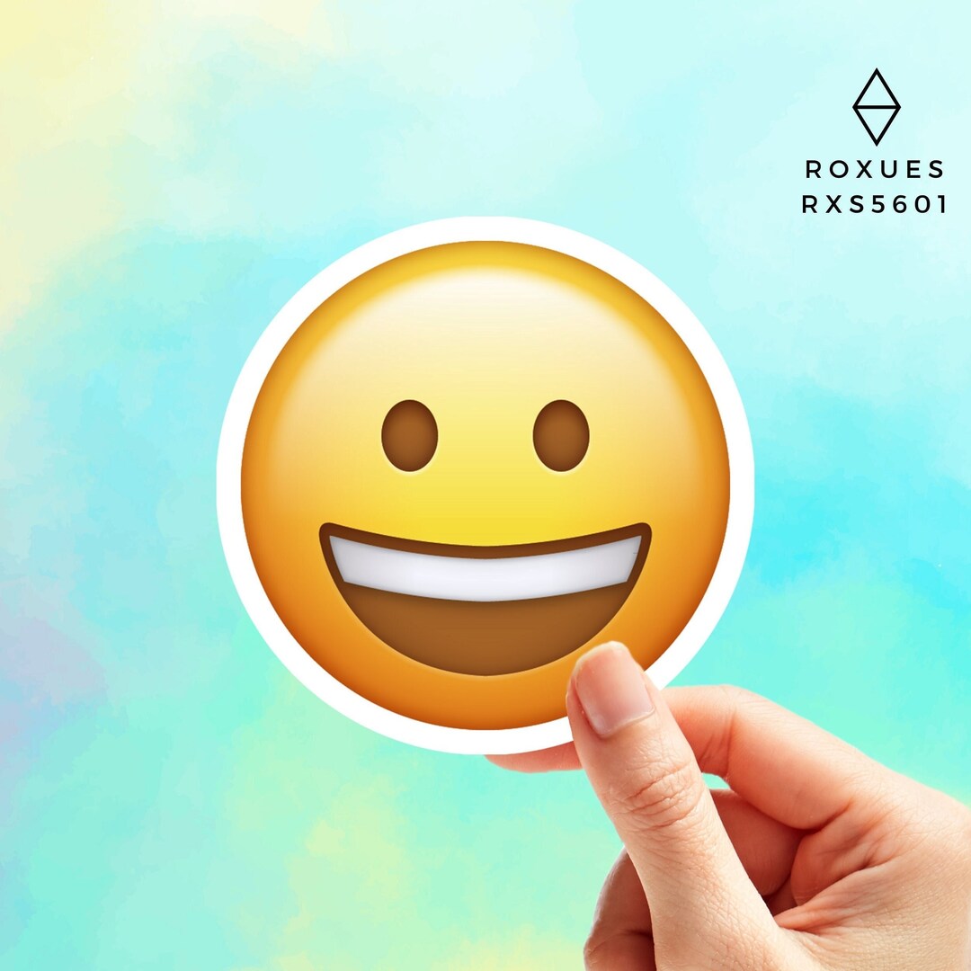 Smiling Emoji Sticker, Emoji Faces, Cool Stickers, Whatsapp Emojis ...