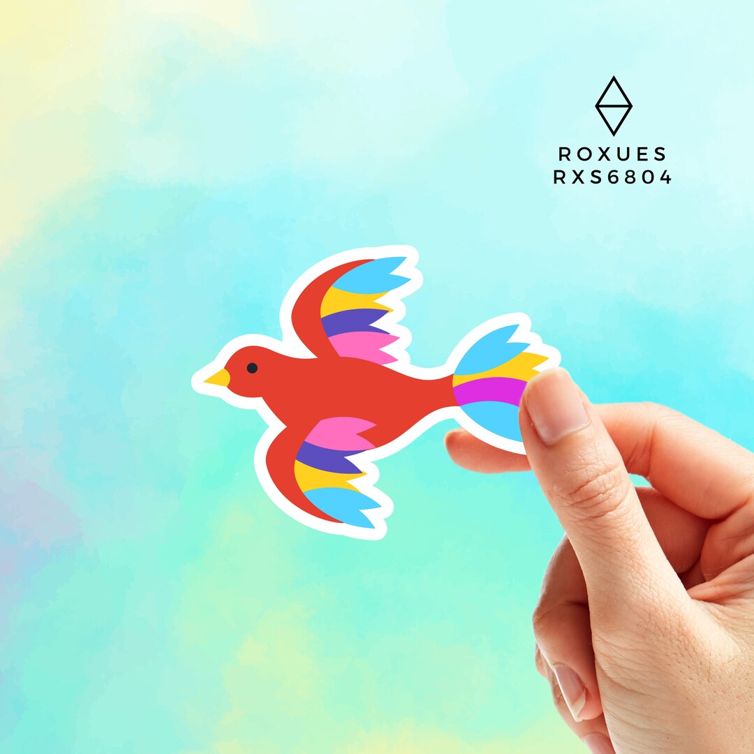 Otomi Art Sticker, Mexican Sticker, Crafting Art Theme Sticker, Mexican ...