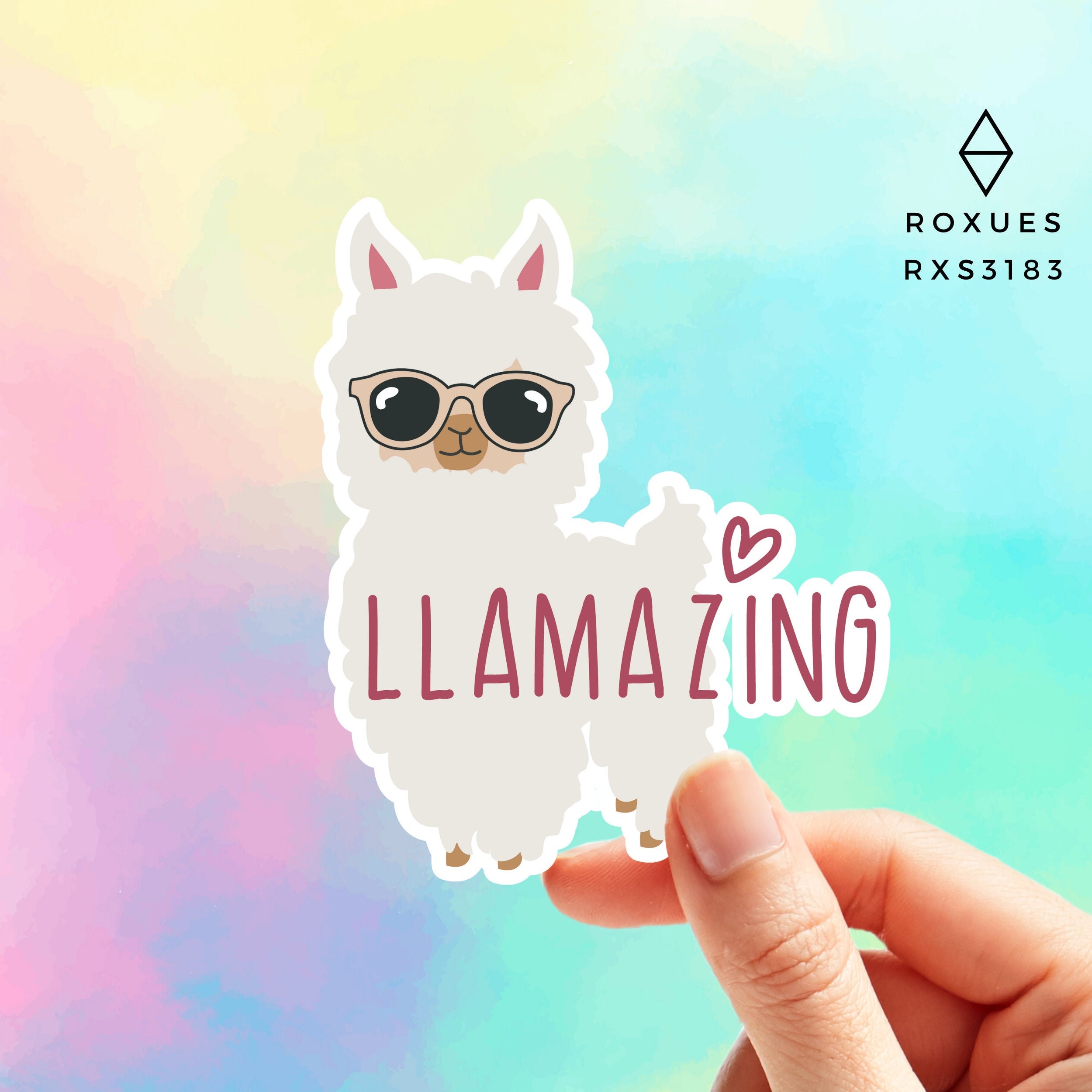 Llama Sticker Pack Drama Llama No Probllama Stickers Paper Stickers ...