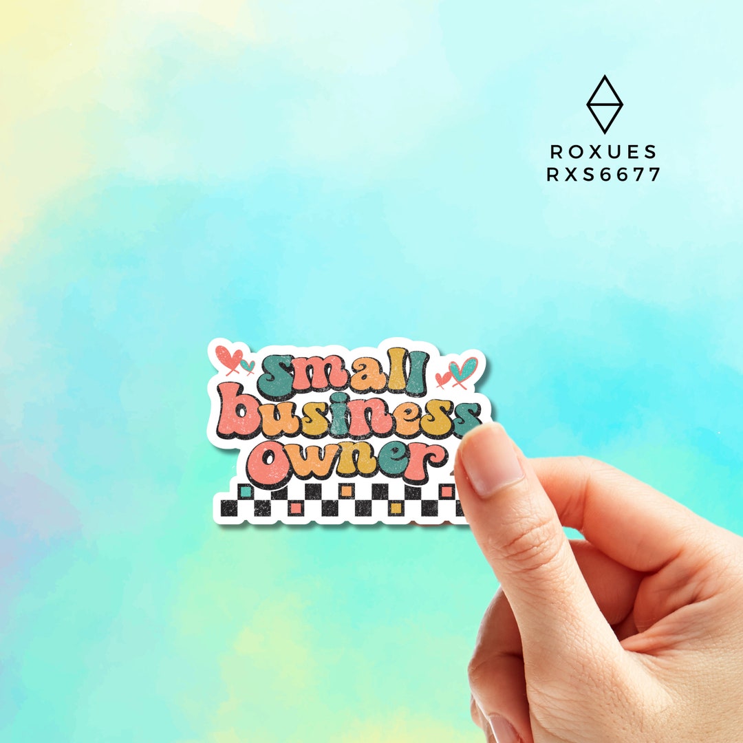 Small Business Owner Sticker, Waterbottle Sticker, Laptop Sticker ...