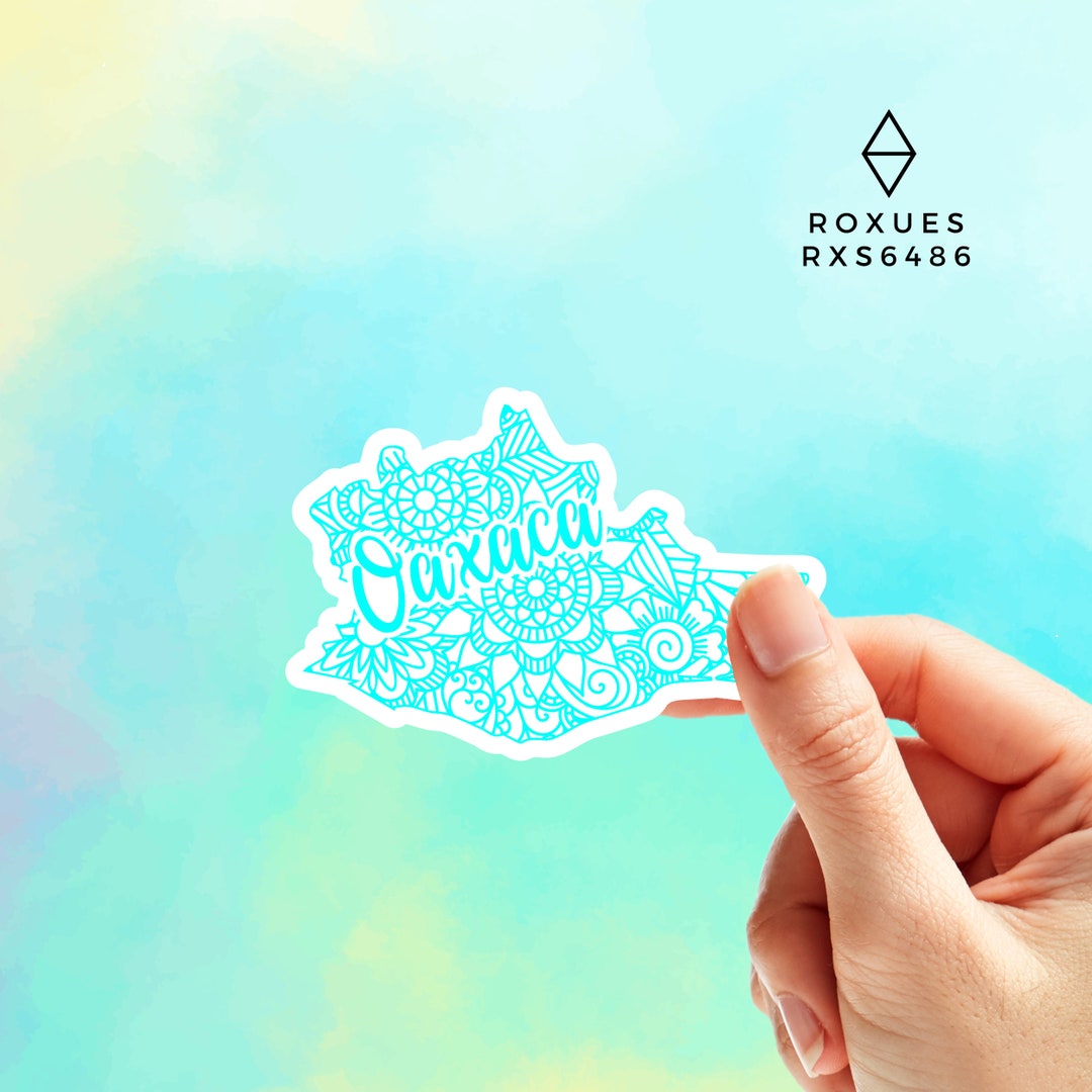 Mandala Oaxaca State, Oaxaca, Mexico Sticker, Calcomania De Oaxaca ...