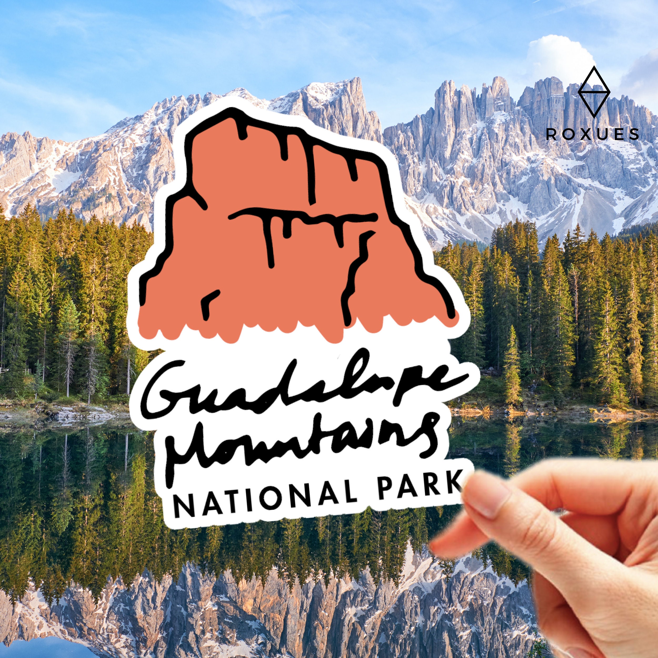 Guadalupe Mountains National Park Destination Decal Laptop | Etsy