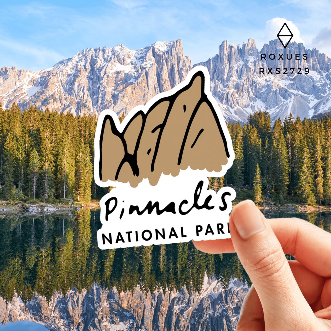 Pinnacles National Park VINYL STICKER, Stickers for Laptop, Laptop ...