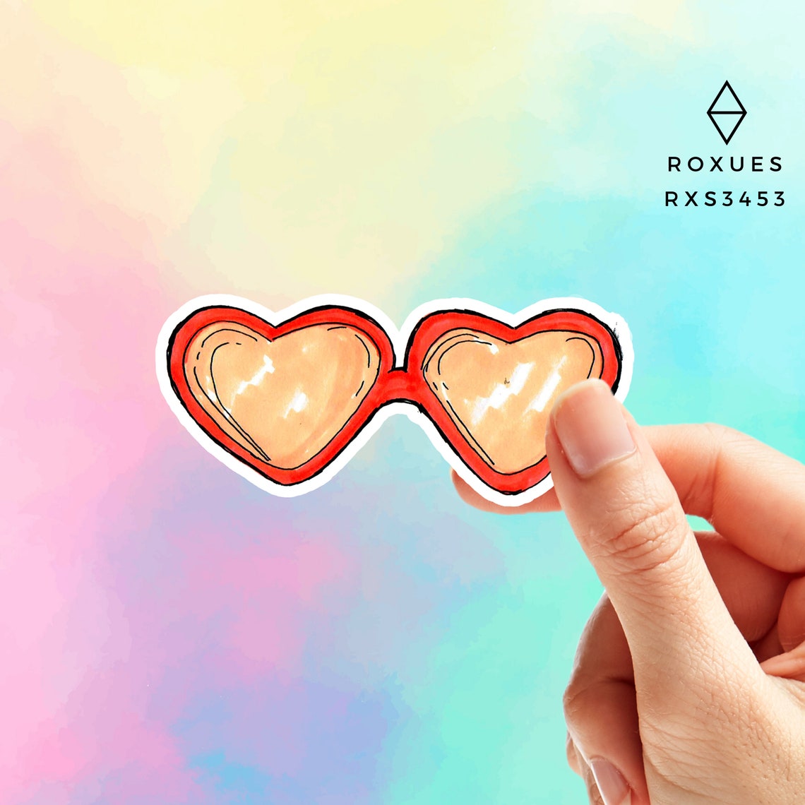 Glasses Sticker Sunglasses Sticker Laptop Sticker Water Bottle Sticker ...