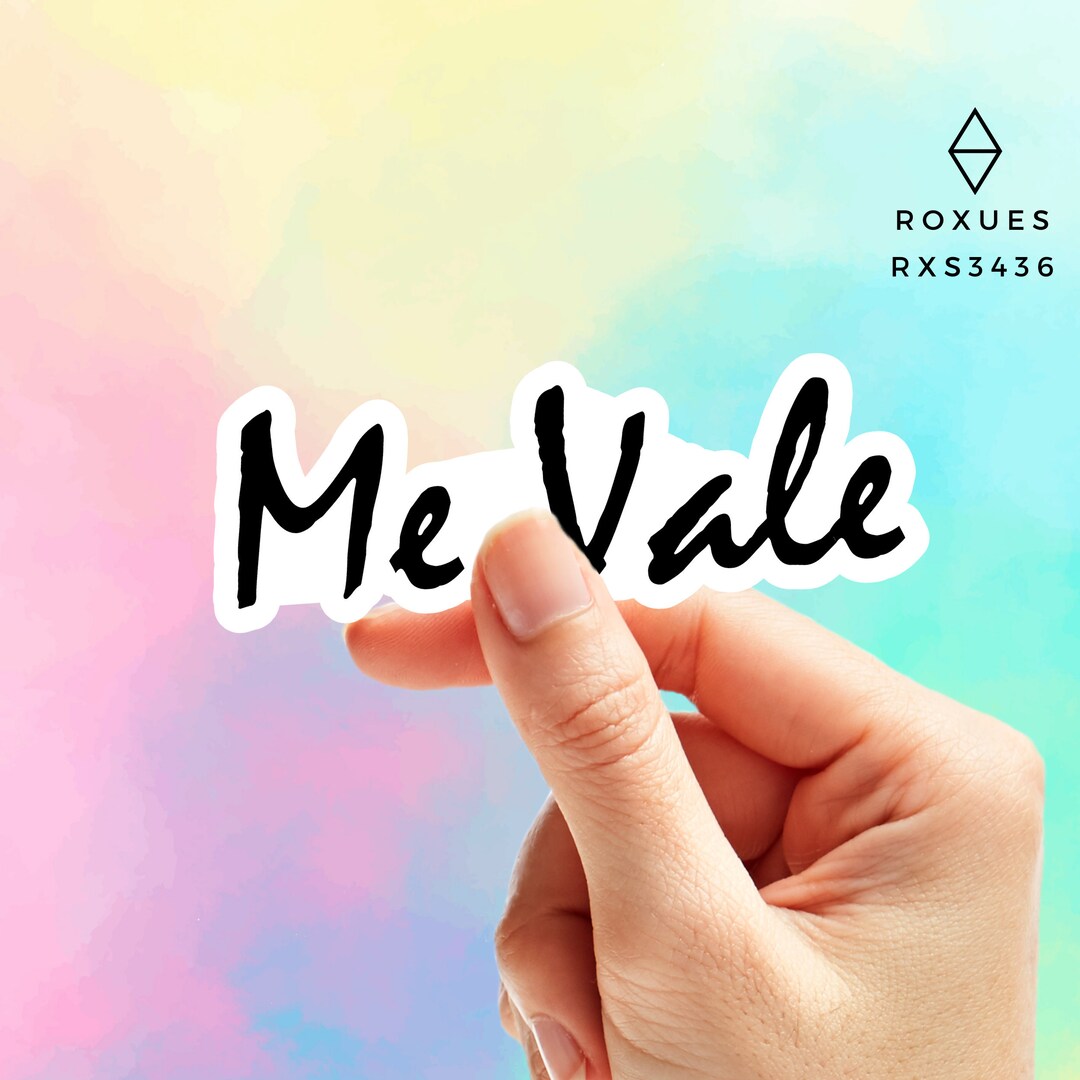 Me Vale Sticker Mexican Stickers Mexico Stickers Mexican Fiesta ...
