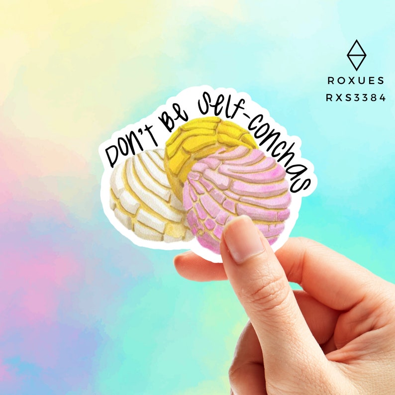 Conchas Stickers Mexican Stickers Mexico Stickers Mexican Fiesta ...