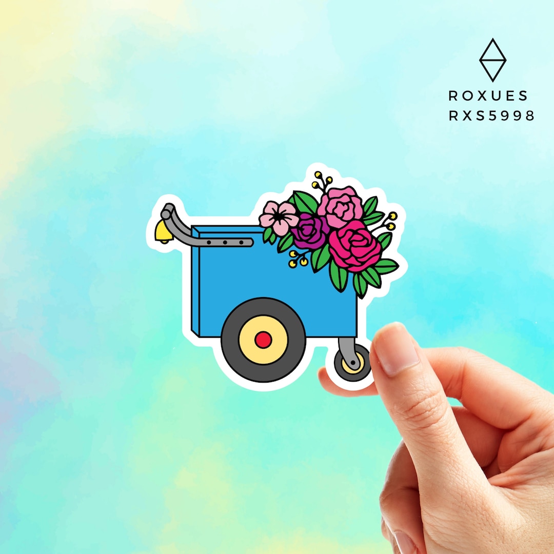 Paletero Cart | Mexican Sticker |la Mexicana | Icecream Sticker | Water ...