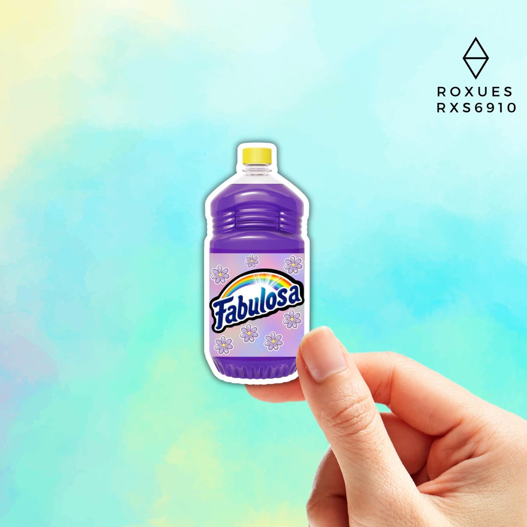 Fabulosa Sticker, Fabuloso Sticker, Waterproof, Resistant Vinyl - Etsy