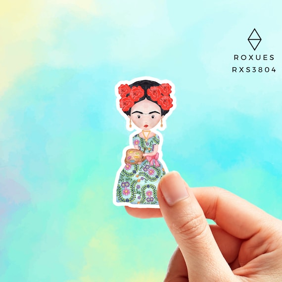 Frida Kahlo Sticker Viva la vida Frida sticker Mexican | Etsy