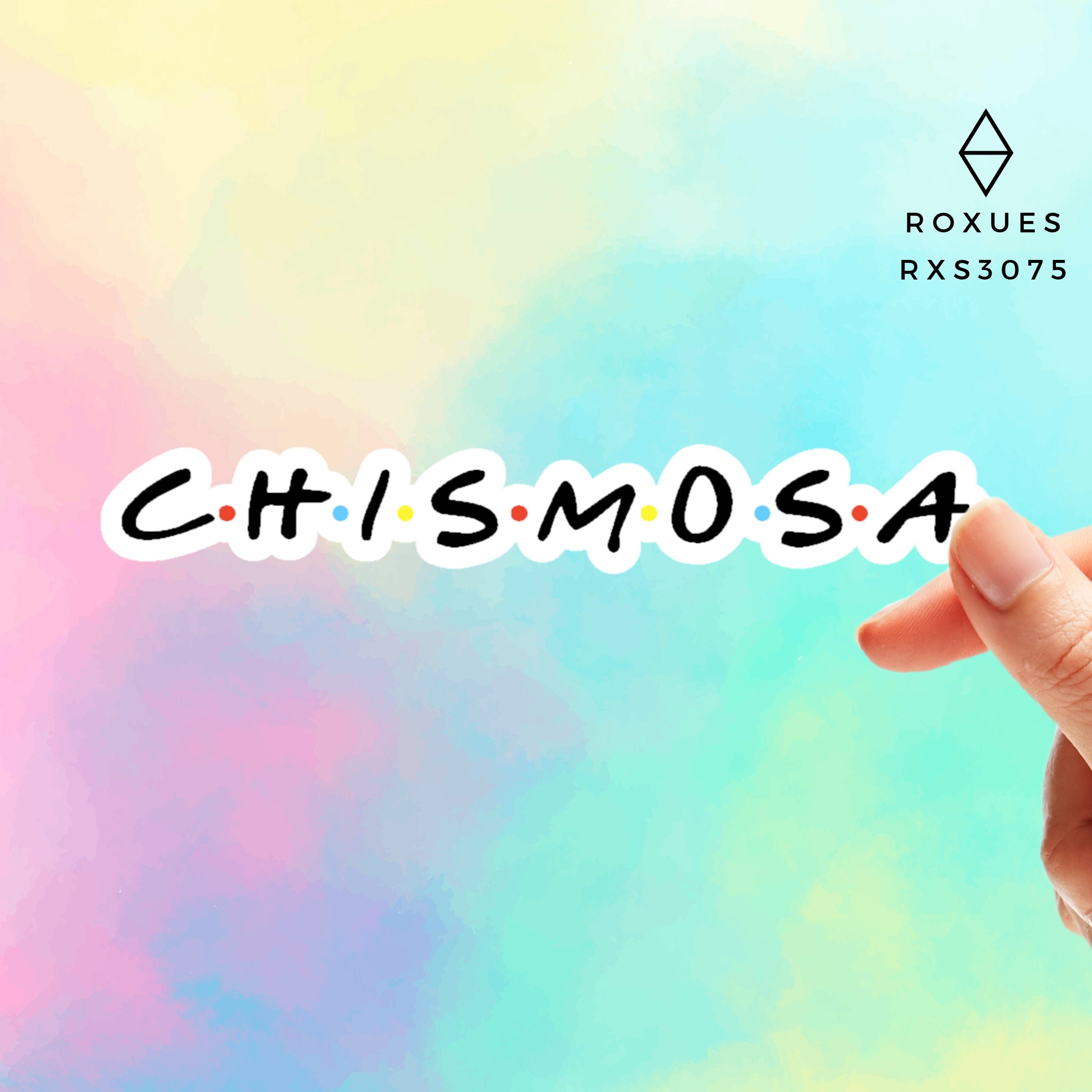 Chismosa Sticker Friends Stickers Rachel Green Best Friend - Etsy