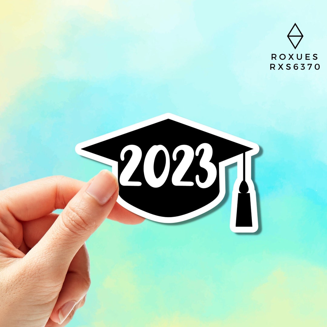 Class 2023 Grad Gift Grad Sticker Graduate 2023 Water - Etsy