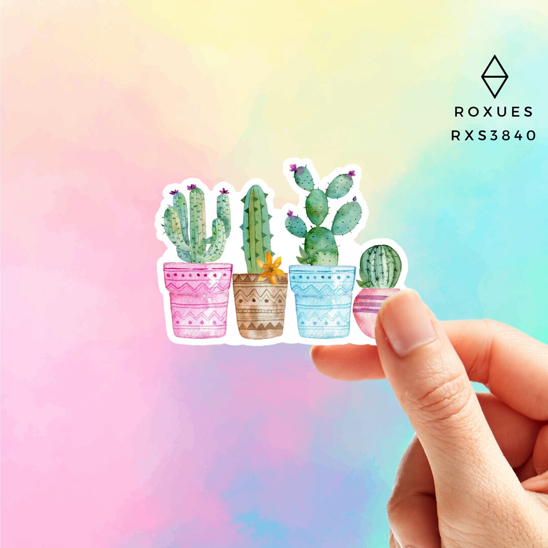 Cactus Stickers, Mexican Stickers, Mexico Tradition Stickers Plant ...