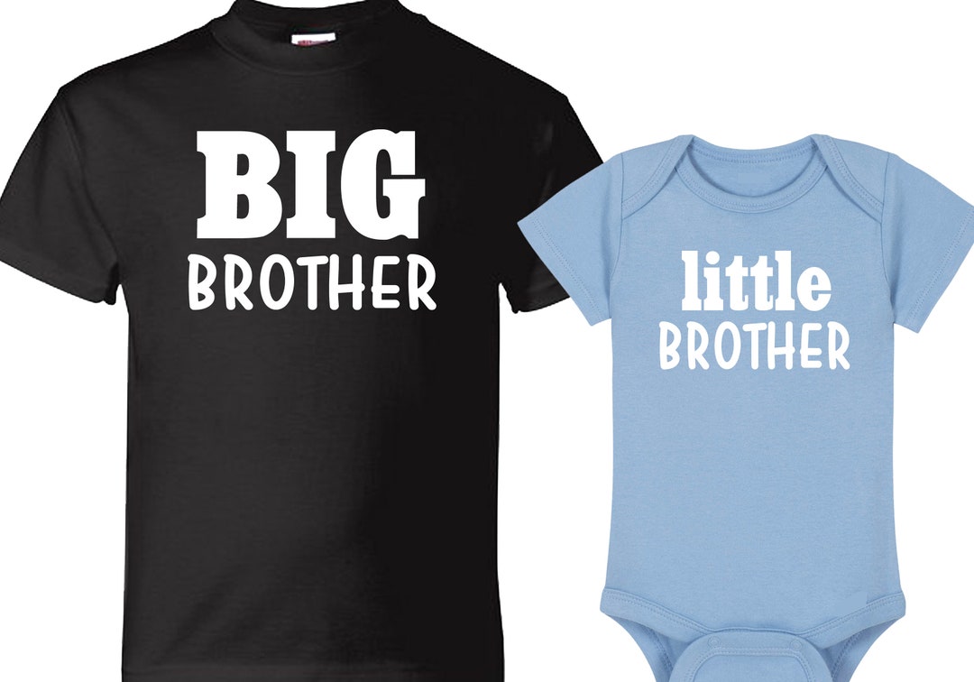 Big Brother, Little Brother Matching Shirts, Brother Shirts, Matching ...