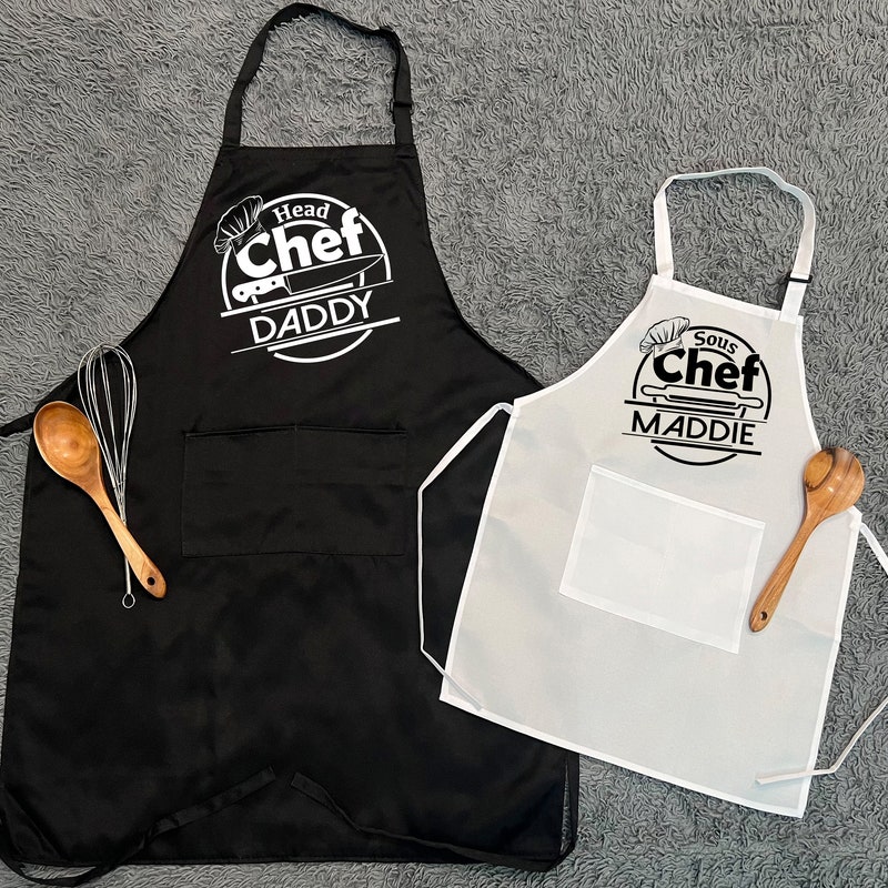 Father Son Aprons - Etsy