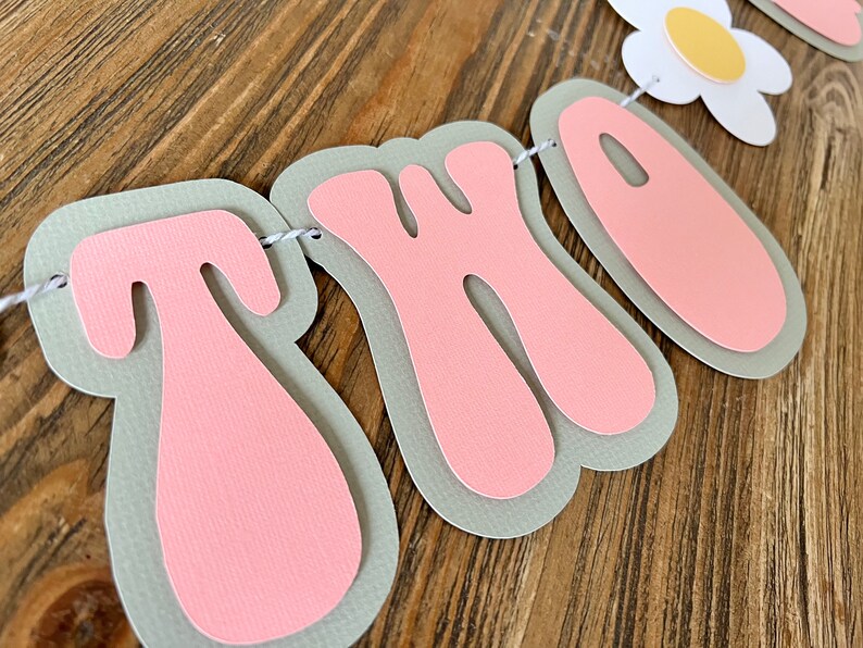 GROOVY Birthday Decor Two Groovy Sign - Etsy