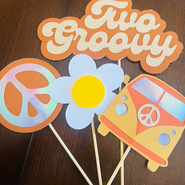Two Groovy Birthday Party - Etsy