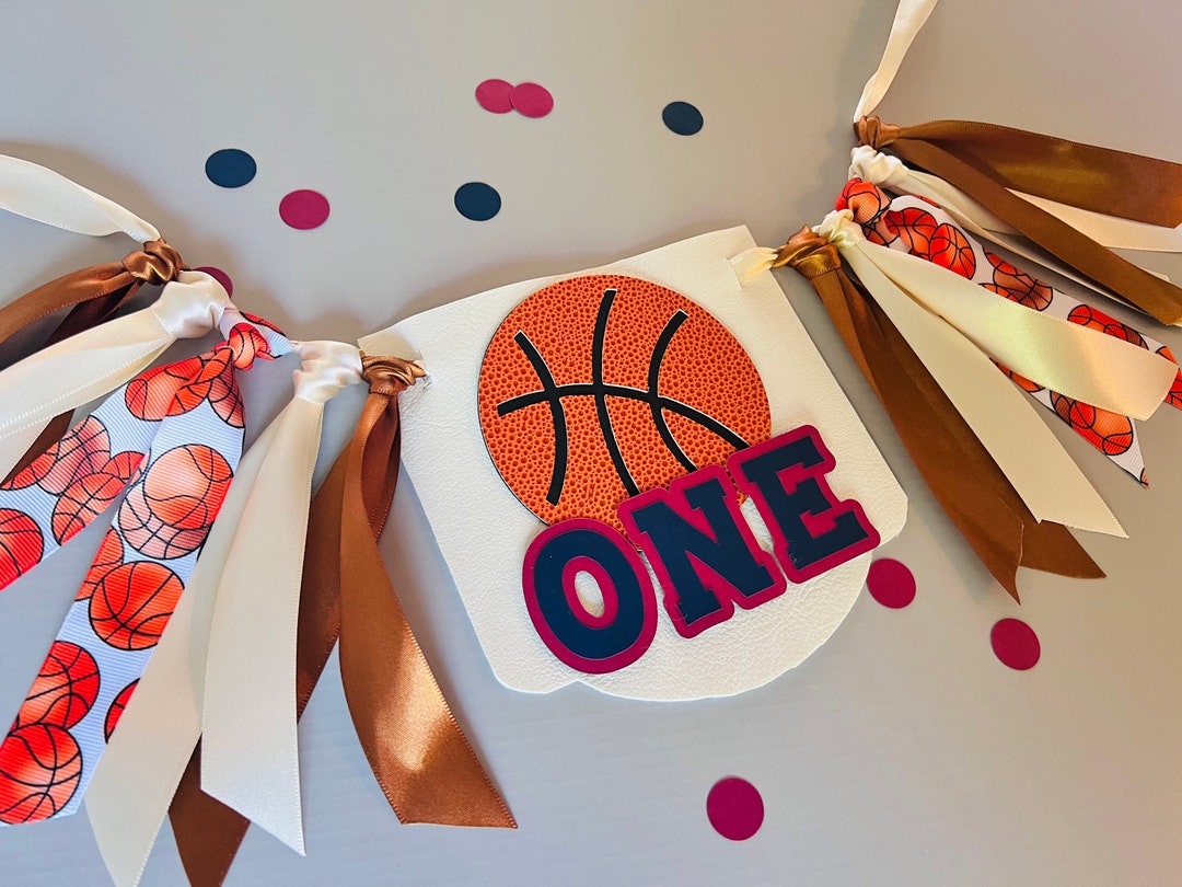 Basketball Birthday Decor - Basketball First Birthday - Sports Birthday ...