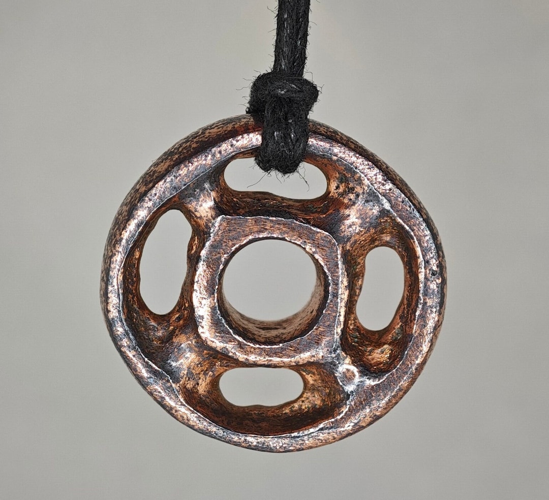 Ancient Celtic Bronze Wheel Amulet-pendant / Solar Amulet / - Etsy