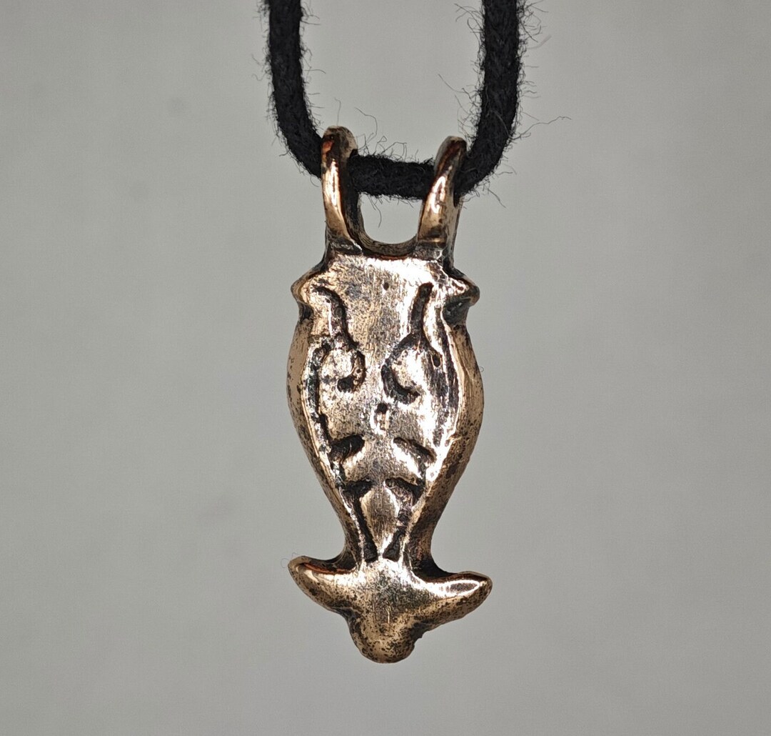 Viking Amulet With Buffalo. Medieval Artifacts - Etsy