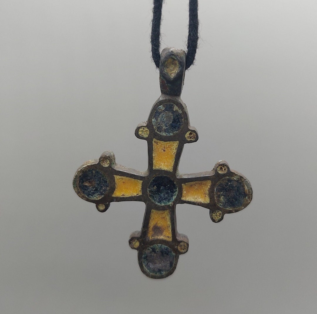 Rare Ancient Viking Cross With Enamels. an Ancient Cross From - Etsy