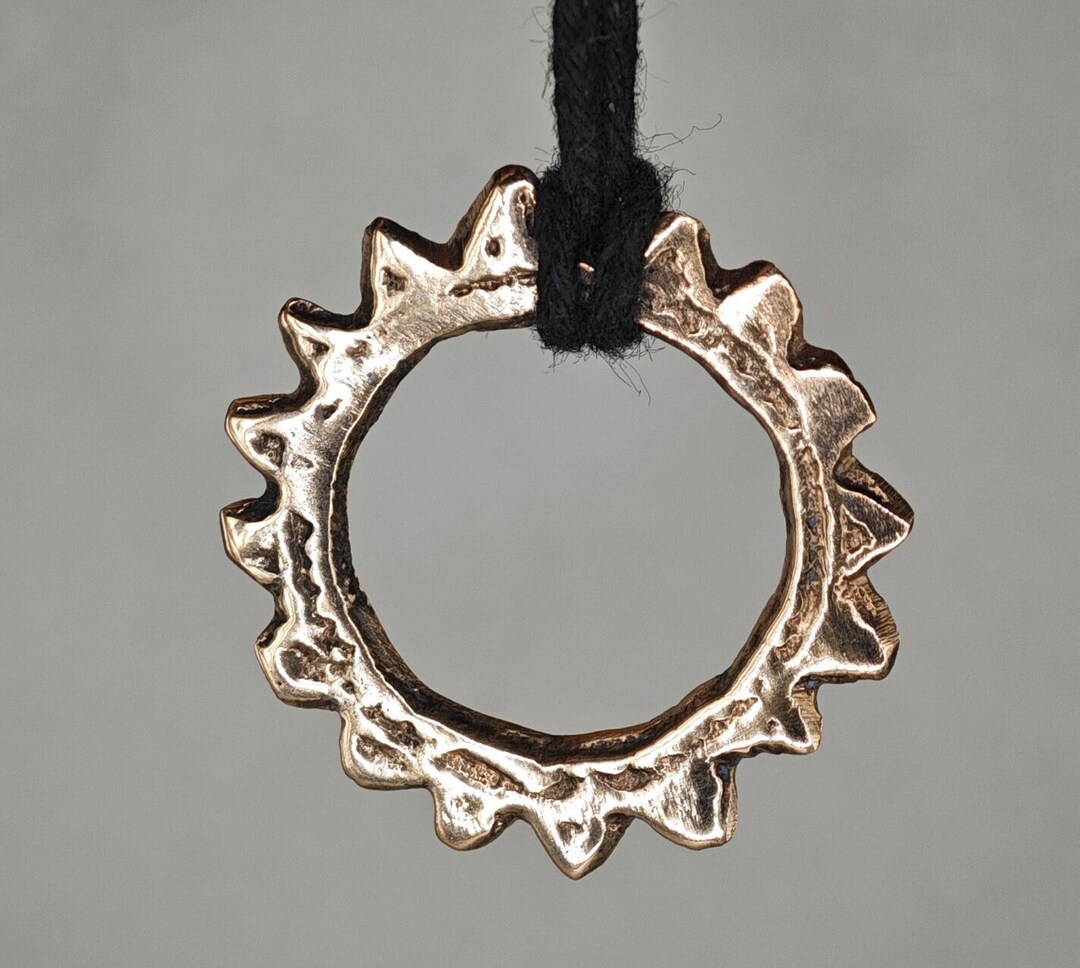 Antique Ancient Odin's Sun Pendant / Genuine Ancient Viking Sun Pendant ...