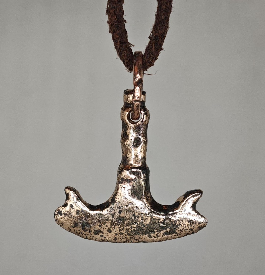 Ancient Medieval Viking Mjolnir Amulet / Thor's Hammer Pendant / Viking ...