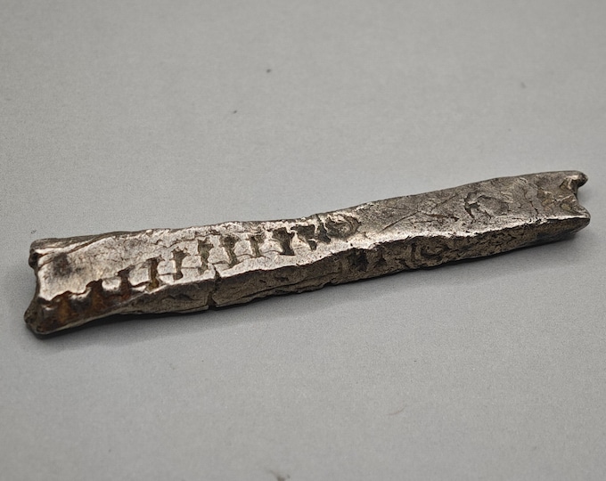 Viking Silver Payment Bar With Graffiti. Viking Money. Blank for Viking ...