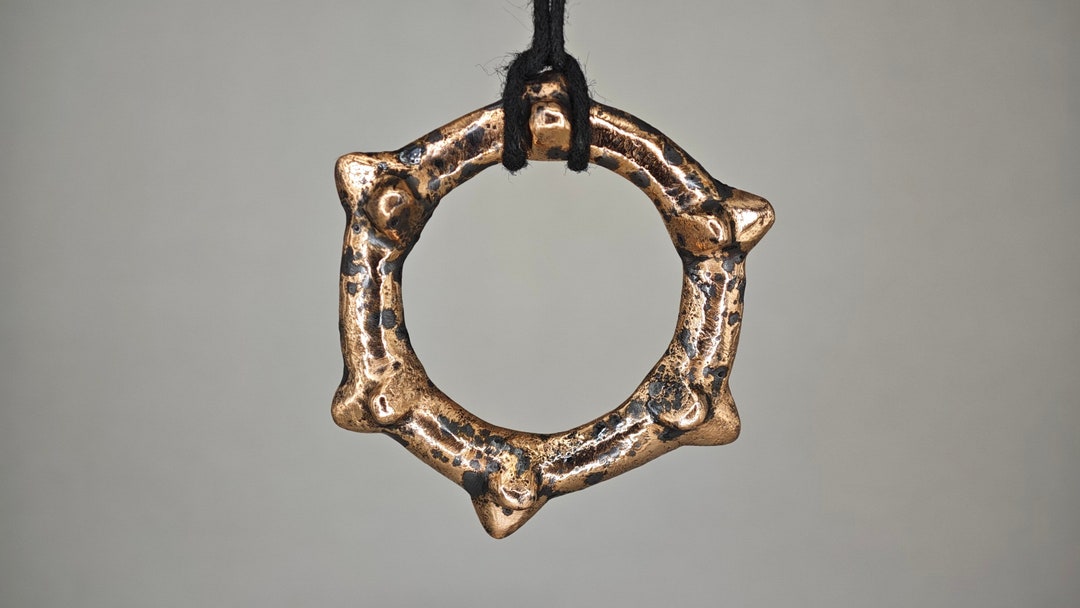 Rare Ancient Spiked Celtic Amulet / Ancient Celtic Bronze Amulet Wheel ...