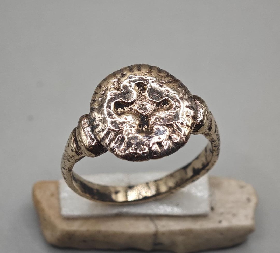 Antique Viking Era Ring With an Image of a Cross From the 9th-12th AD ...