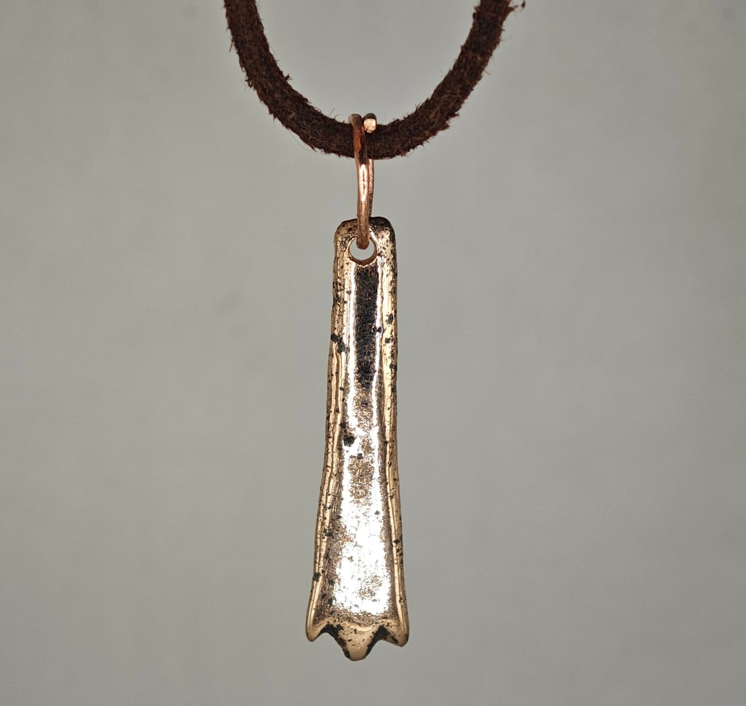 An Ancient Viking Amulet in the Shape of a Duck's Foot. an Ancient ...