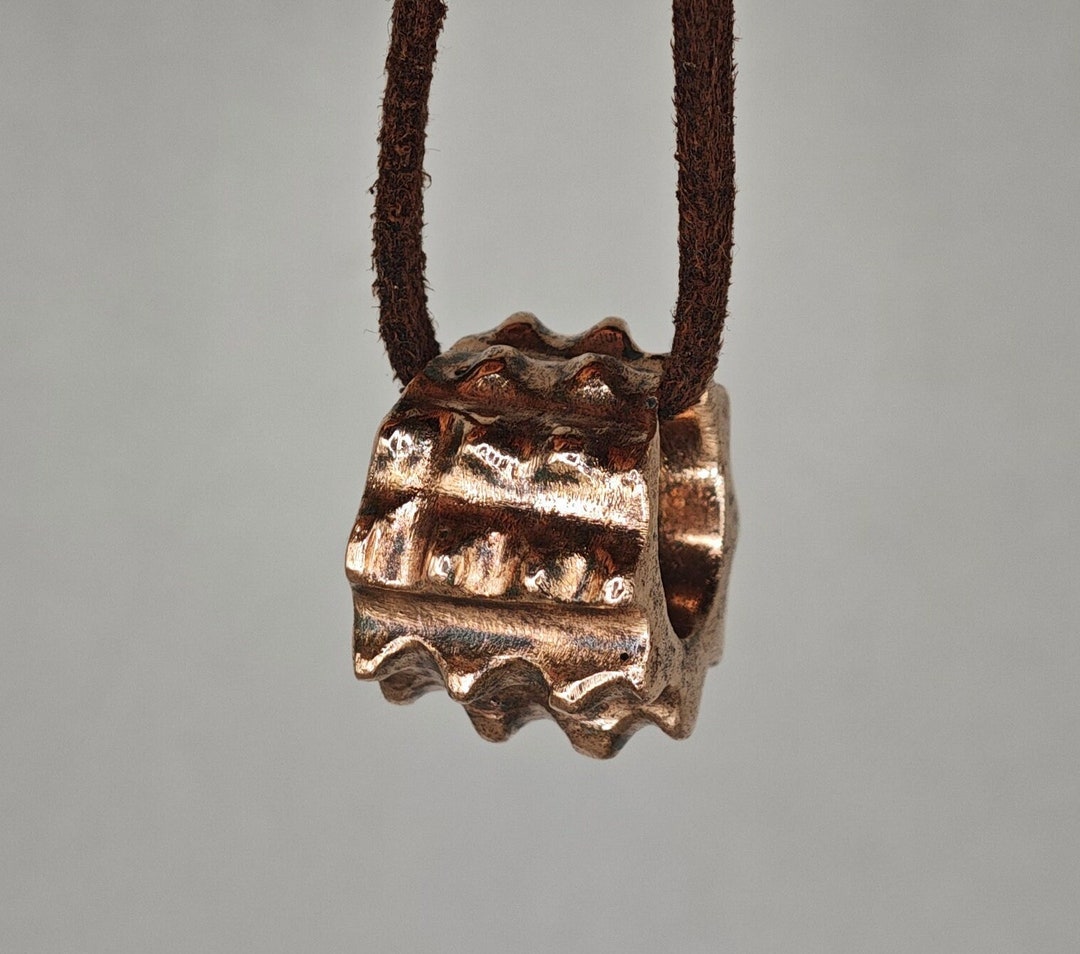 Large Celtic Bead With Spikes. Celtic Pendant. Ancient Celtic Pendant ...