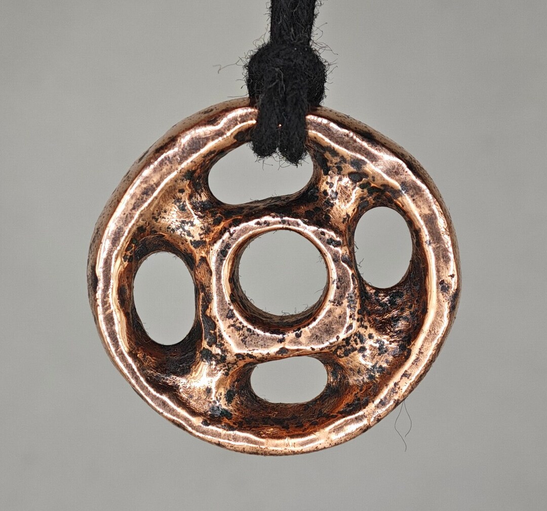 Ancient Celtic Bronze Wheel Amulet-pendant / Solar Amulet / Taranis ...