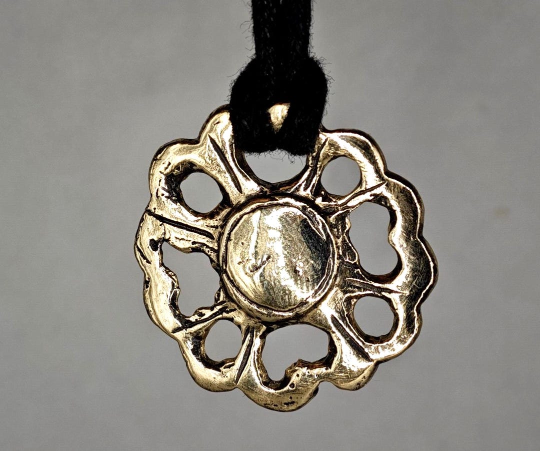 Antique Ancient Odin’s Sun Pendant / Genuine Ancient Viking Sun Cross ...