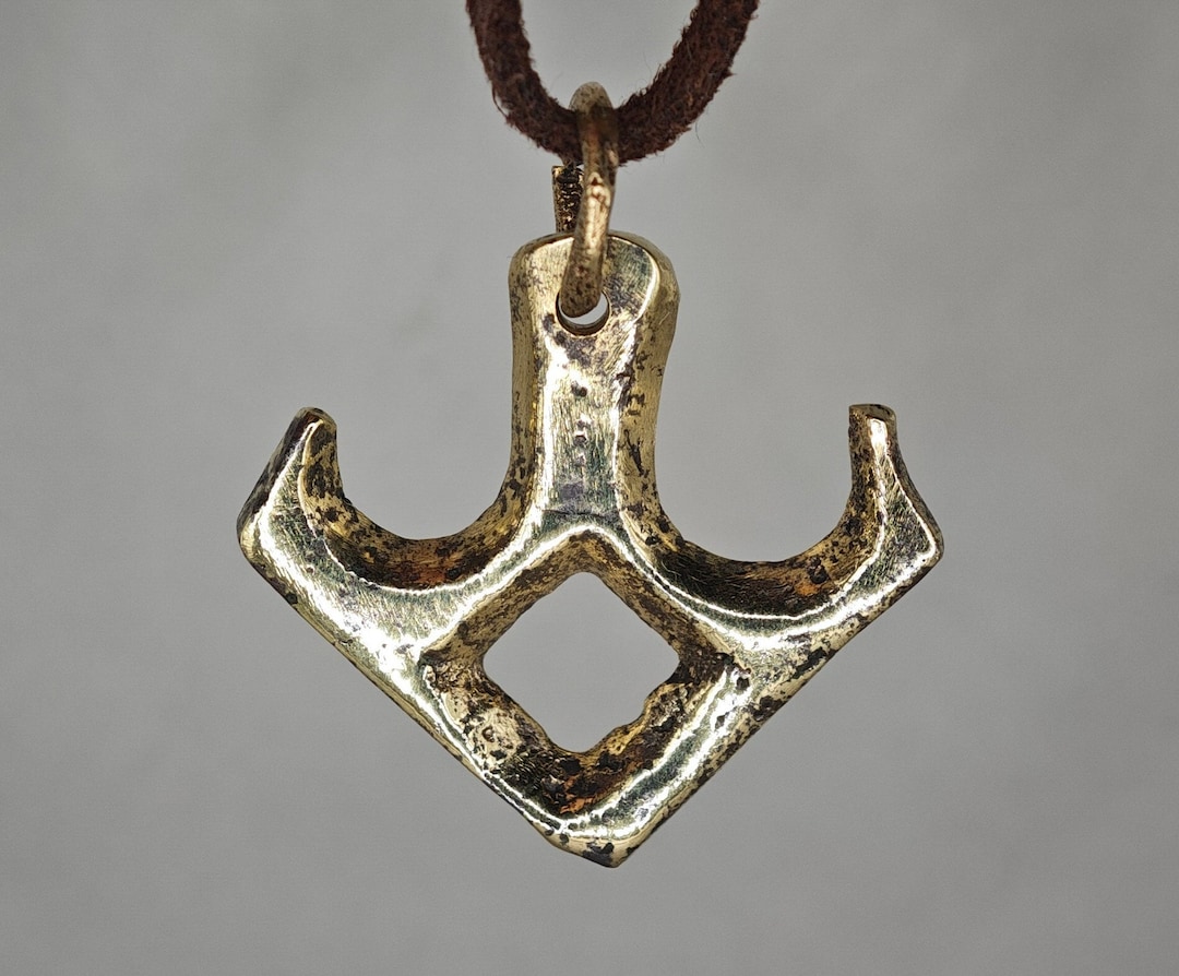 Ancient Viking Anchor Pendant. VIKING Age Amulet. 9th-11th Century AD. Authentic Viking Age ...