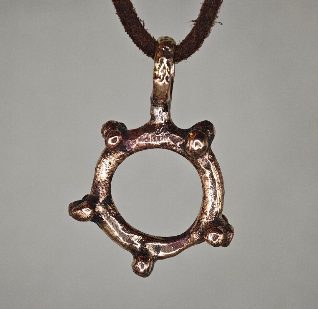 Rare Ancient Spiked Celtic Amulet / Ancient Celtic Bronze Amulet Wheel ...