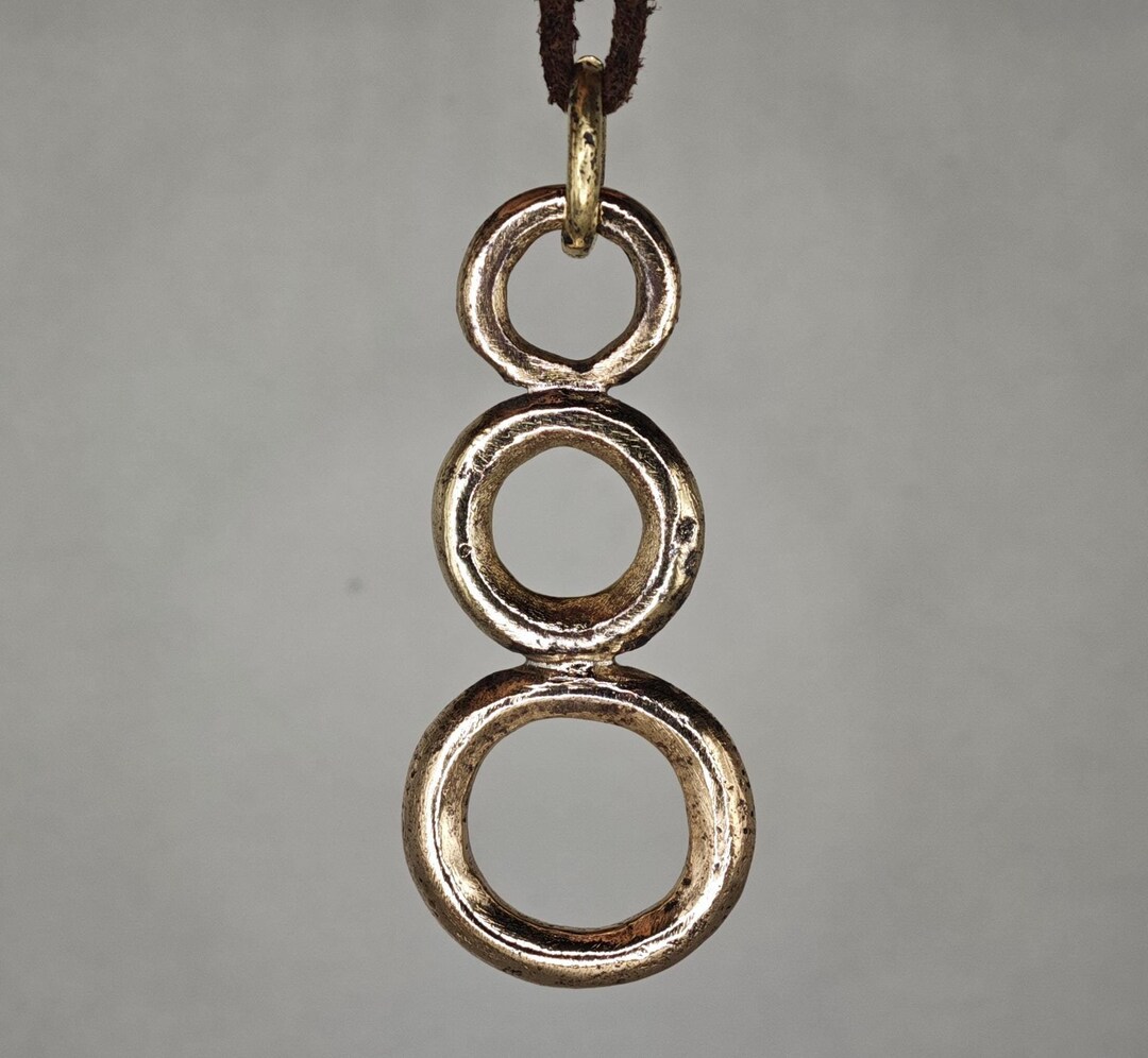 Ancient Celtic Amulet Made of Proto-money / Solar Amulet / Celtic ...