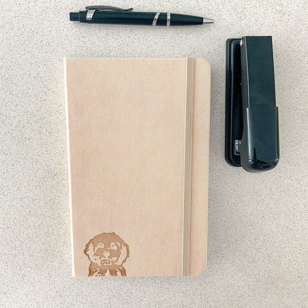 Cavoodle Journal or Notebook - A5, Hardcover, PU Leather, 100gsm Lined ...