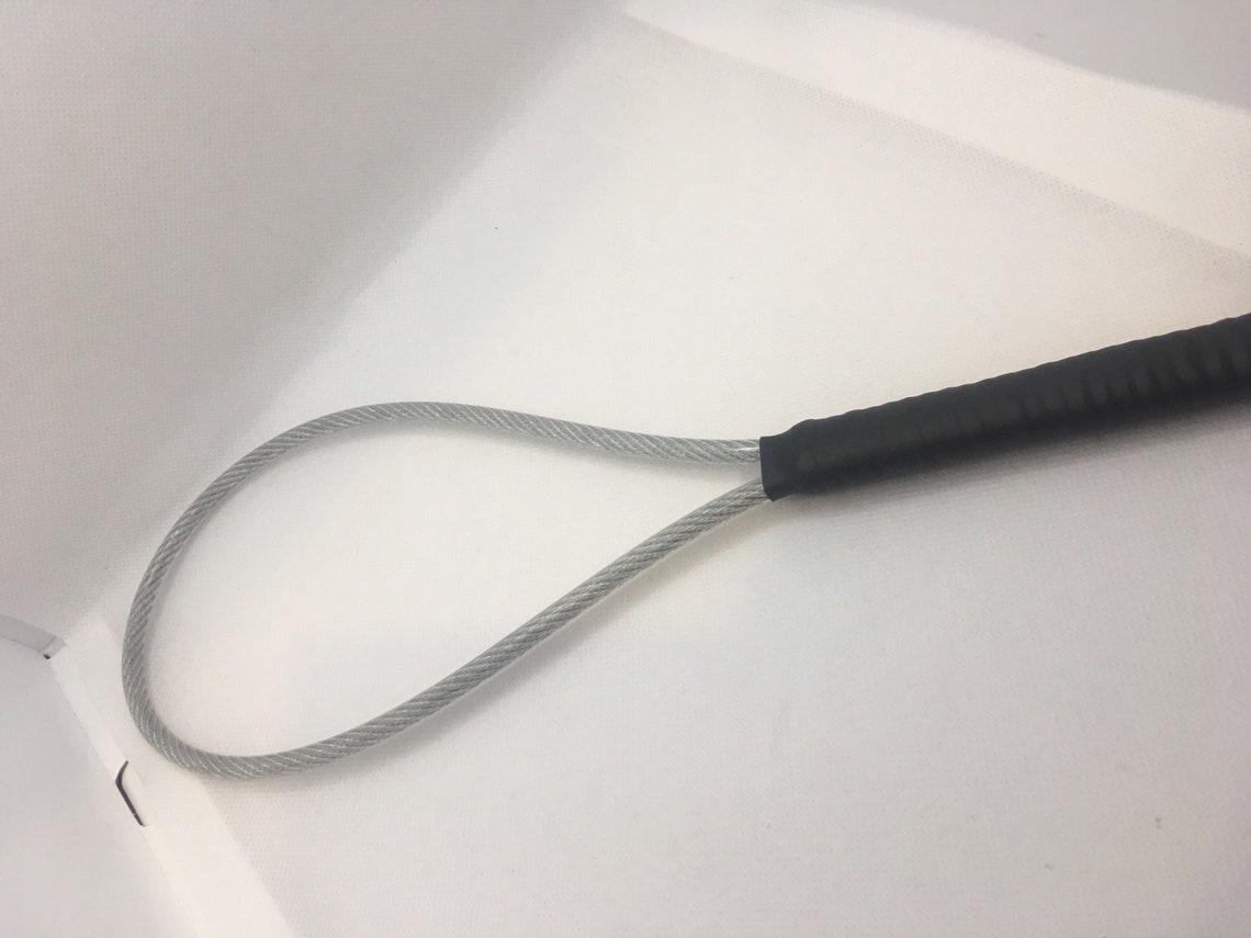 Twisted Flexible Steel Cable Coated Loop Vegan Friendly mini - Etsy