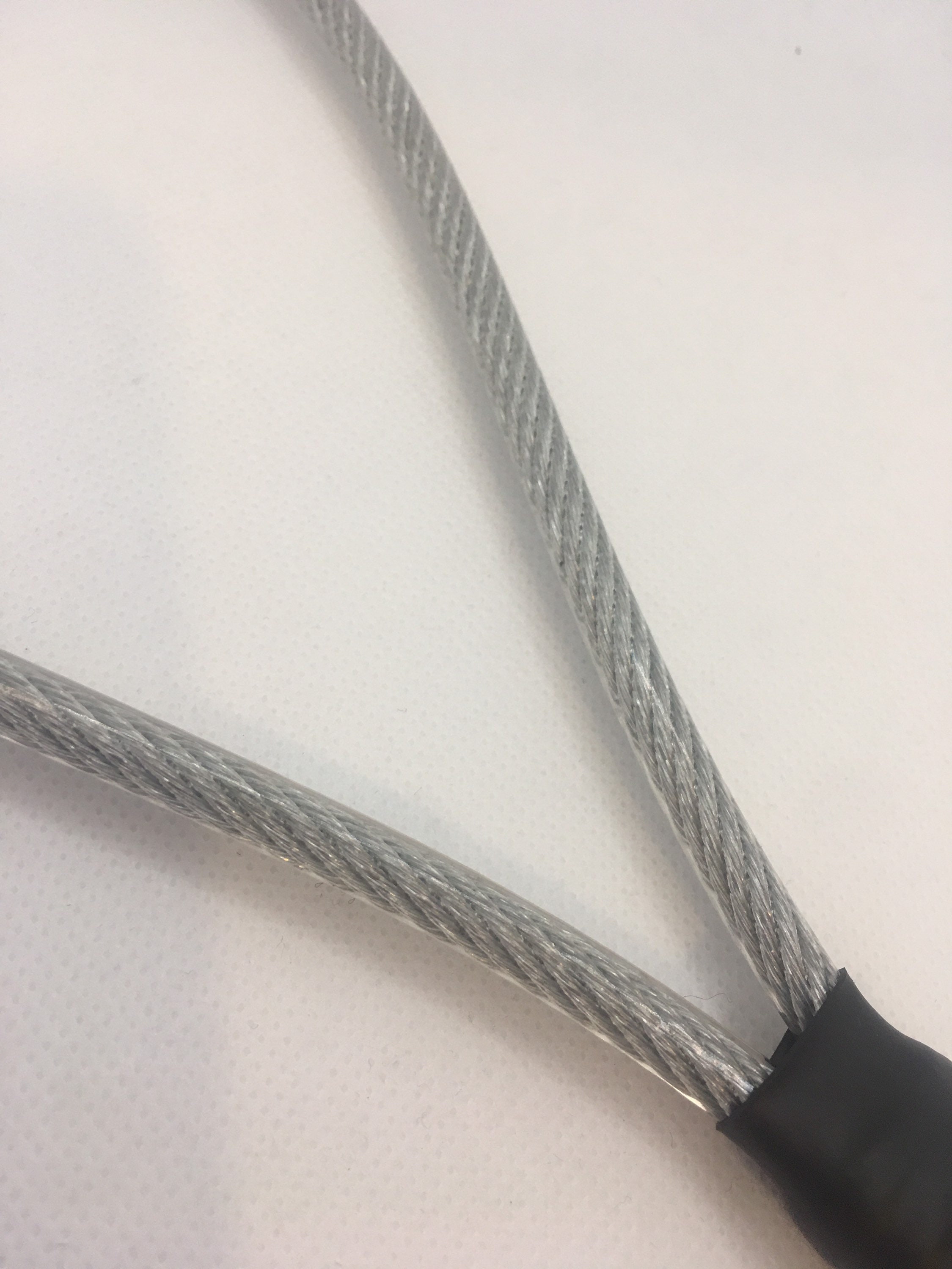 Twisted Flexible Steel Cable Coated Loop Vegan Friendly mini - Etsy