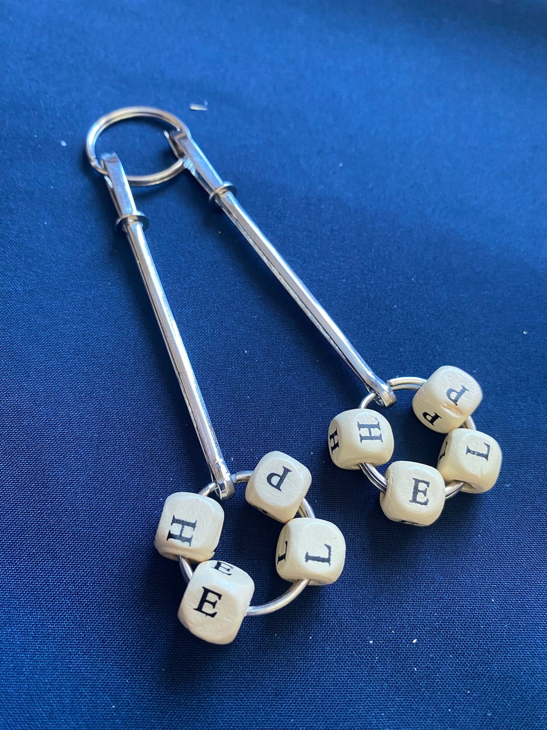 Nipple Clamps With Words (pair) - Etsy