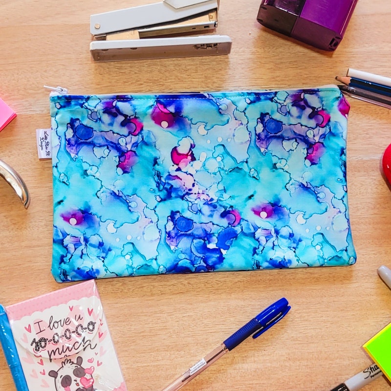 Fabric School Pencil Case - Etsy