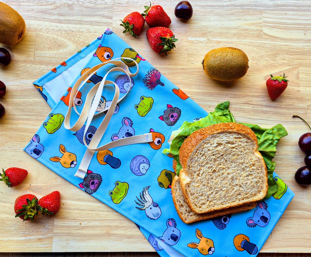 Reusable Food Wraps | Vegan Sandwich Wraps | Washable Reusable Zero ...