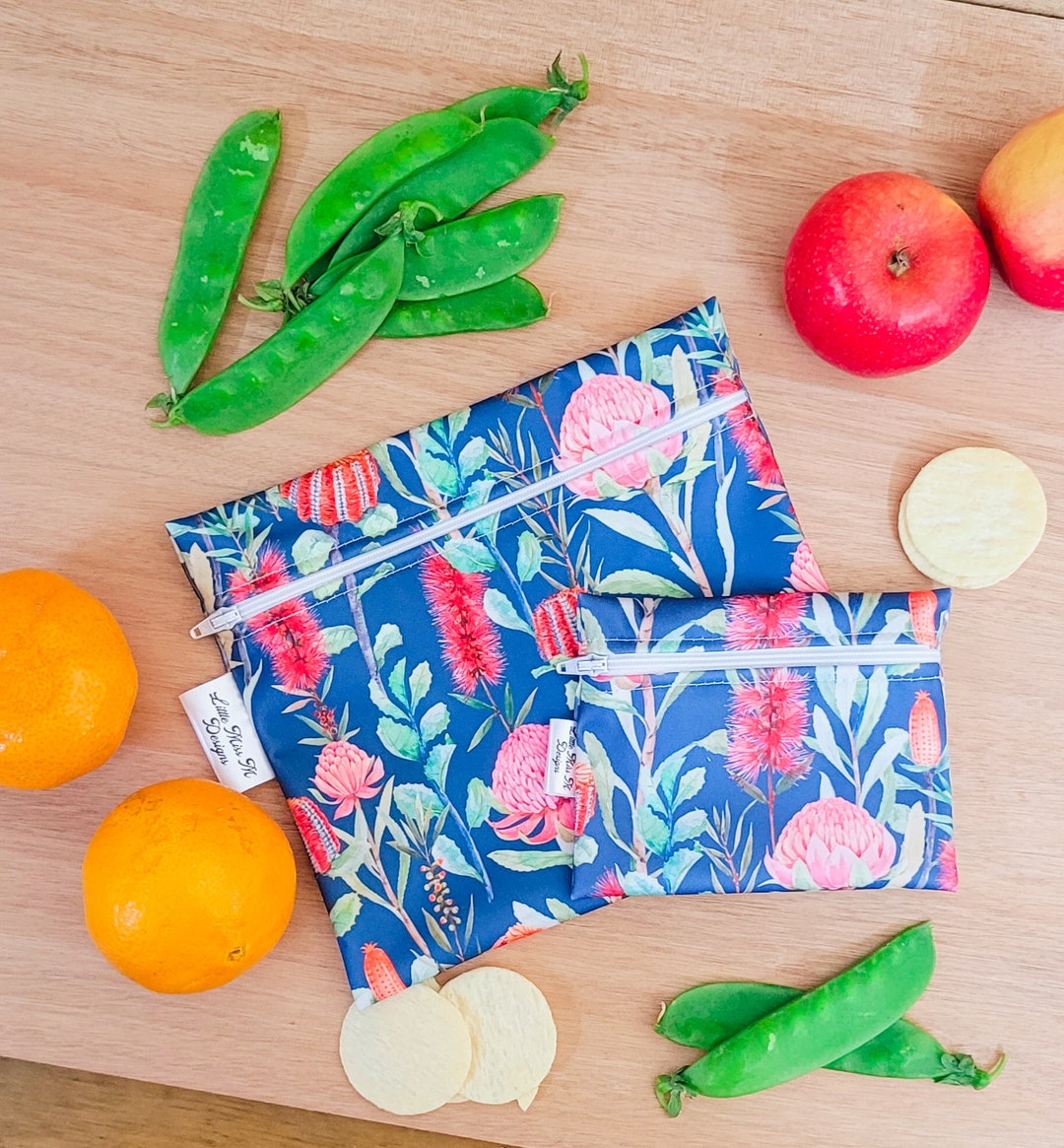 Reusable Food Bag Alternative to Plastic & Silicone | Zero Waste ...