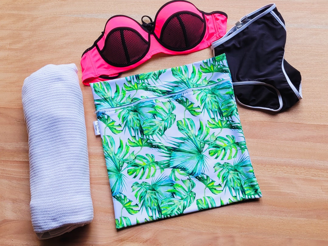 Personalized Waterproof Swim & Wet Bag | Separate Wet and Dry Clothes ...