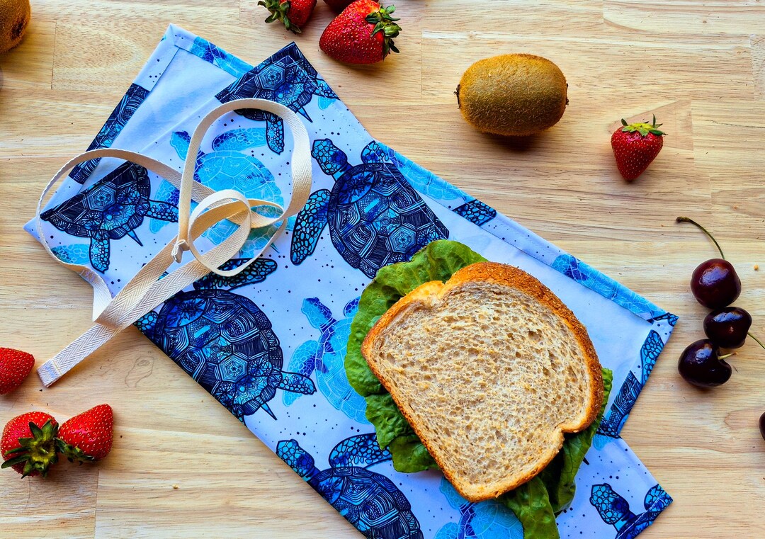 Reusable Food Wraps | Vegan Sandwich Wraps | Washable Reusable Zero ...